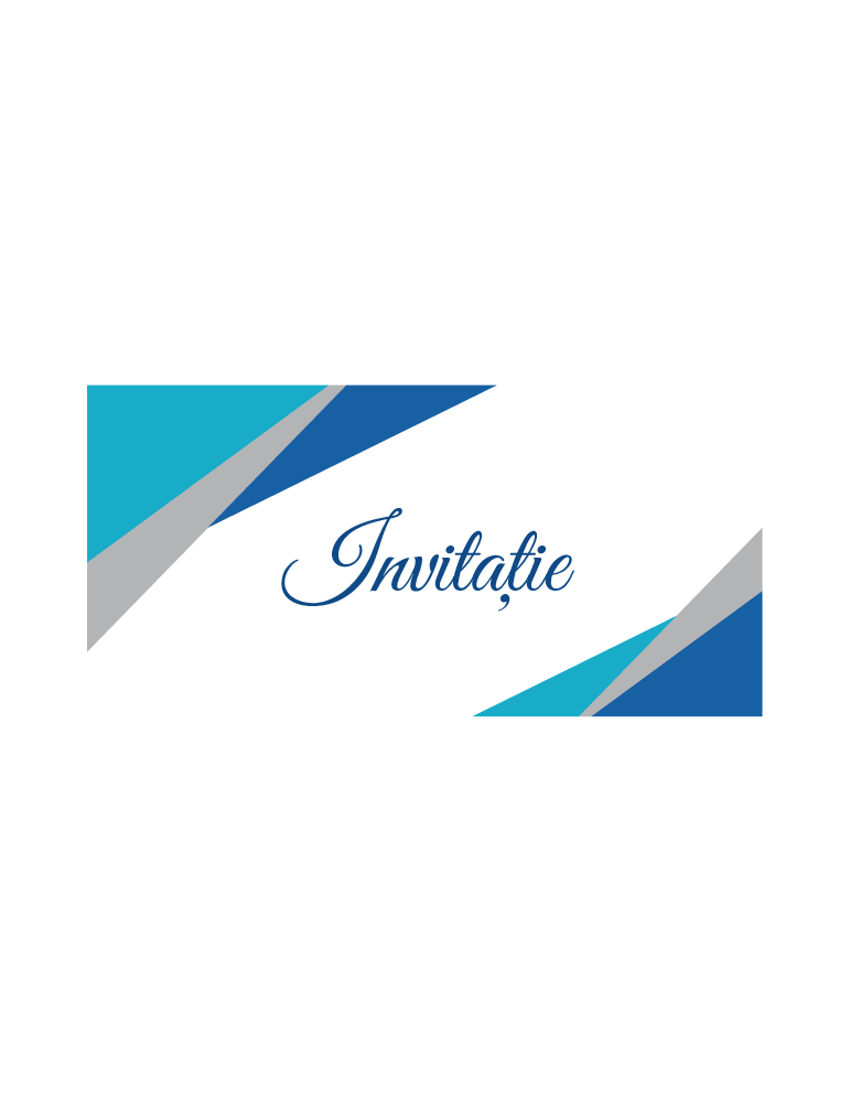 Invitatie absolvire model 7