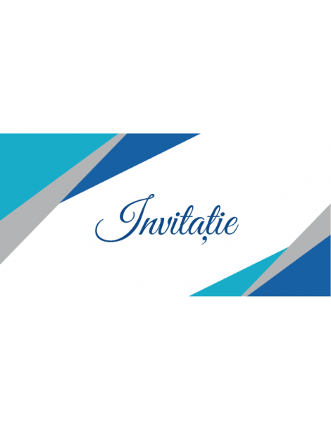 Invitatie absolvire model 7